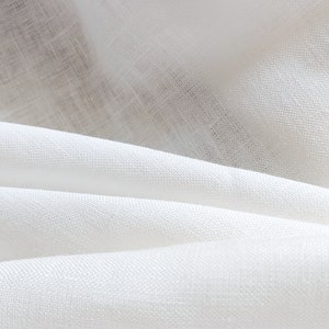 Pure Irish Linen - White Linen by the Metre - Linen by the Yard - Linen ...