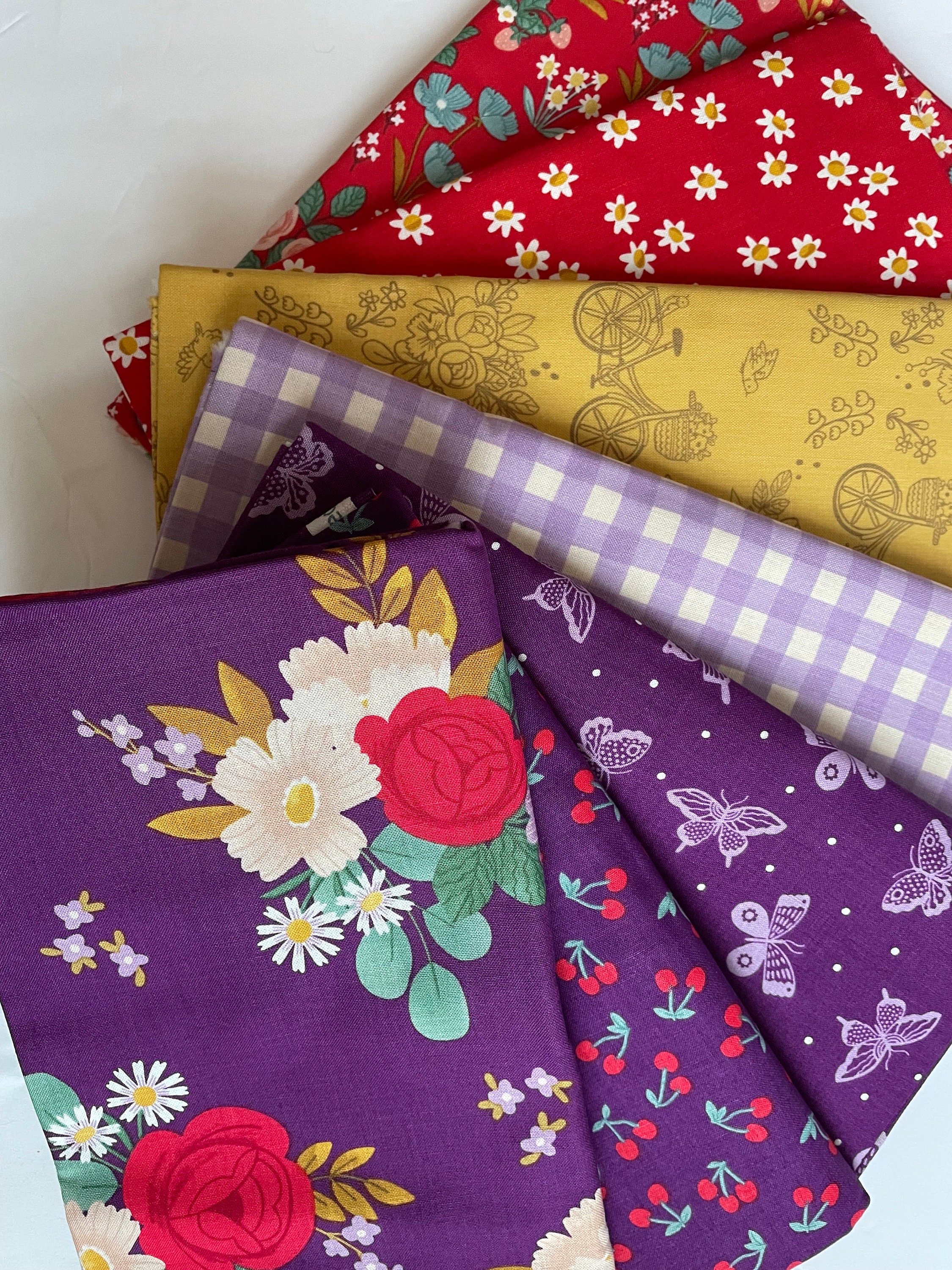 Sweet Picnic By Riley Blake Fat Quarter Bundle Etsy