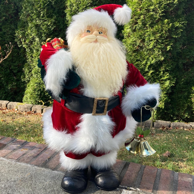 Large Santa Dolls - Etsy