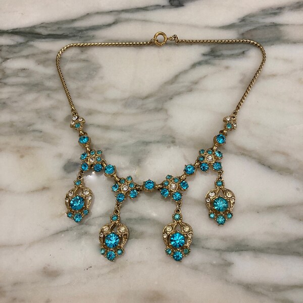 Rhinestone Turquoise - Etsy