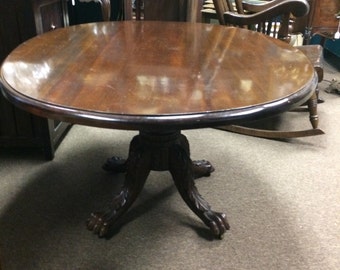 Claw foot table | Etsy