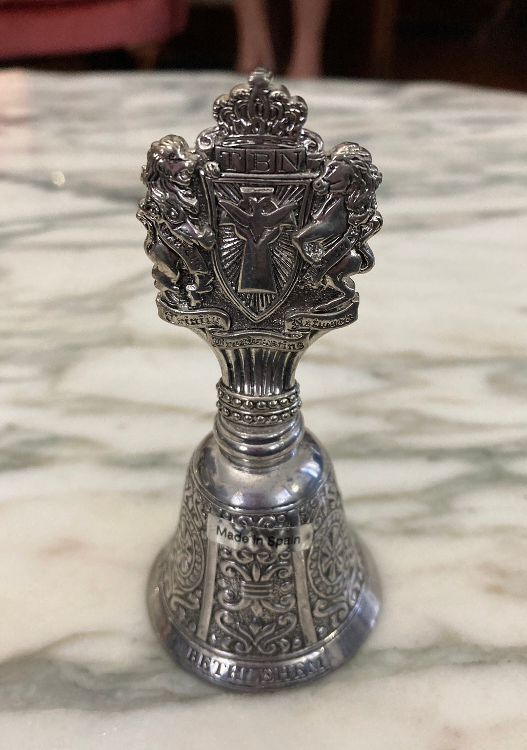 Trinity Broadcasting Network, Silver Dinner Bell, Bethlehem, Made in ...