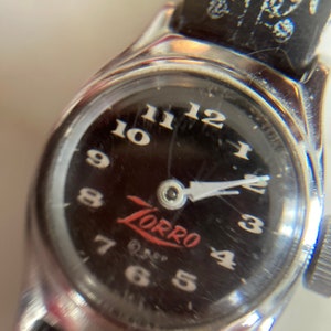 Vintage Zorro Watch, Walt Disney Productions, 1950s TV Shows, Zorro ...