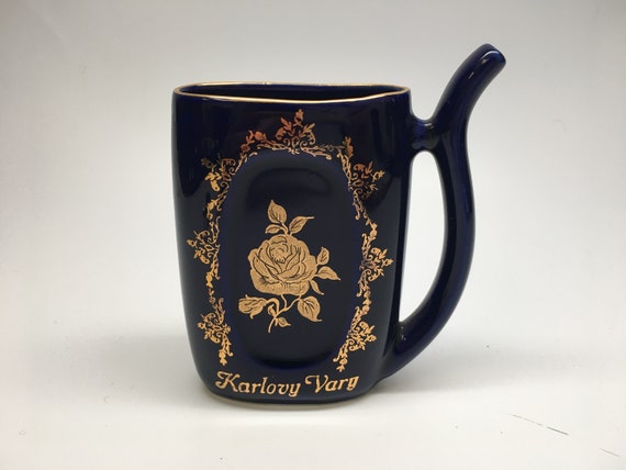 Victoria Czech Republic Hand-painted Cup Porcelain Sippy | Etsy
