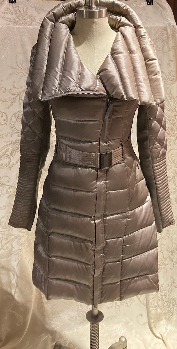 Vintage BCBG coat, Space age coat, Silver Ski Jacket … - Gem