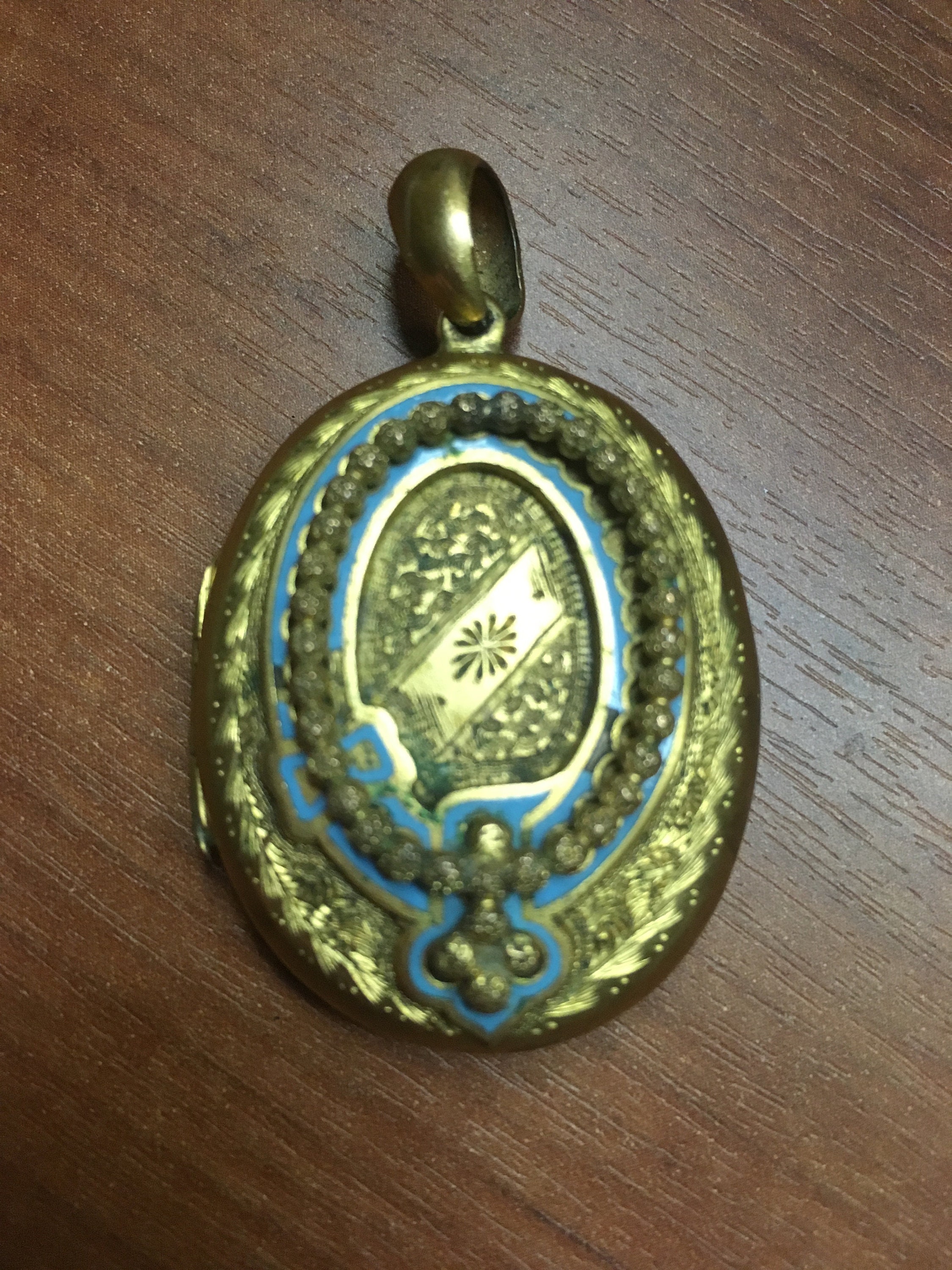 Victorian locket antique Locket Etched locket Gold Filled | Etsy