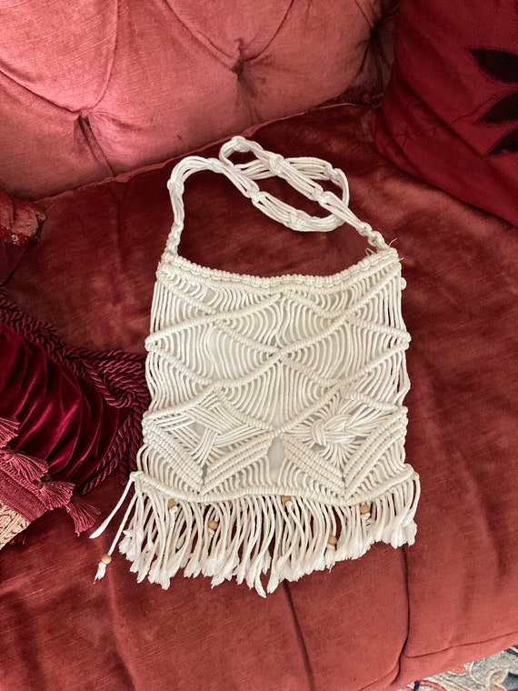 Macrame bag - string - Gem