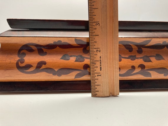 Antique Inlaid box, Wood Jewelry box, marquetry, Inla… - Gem