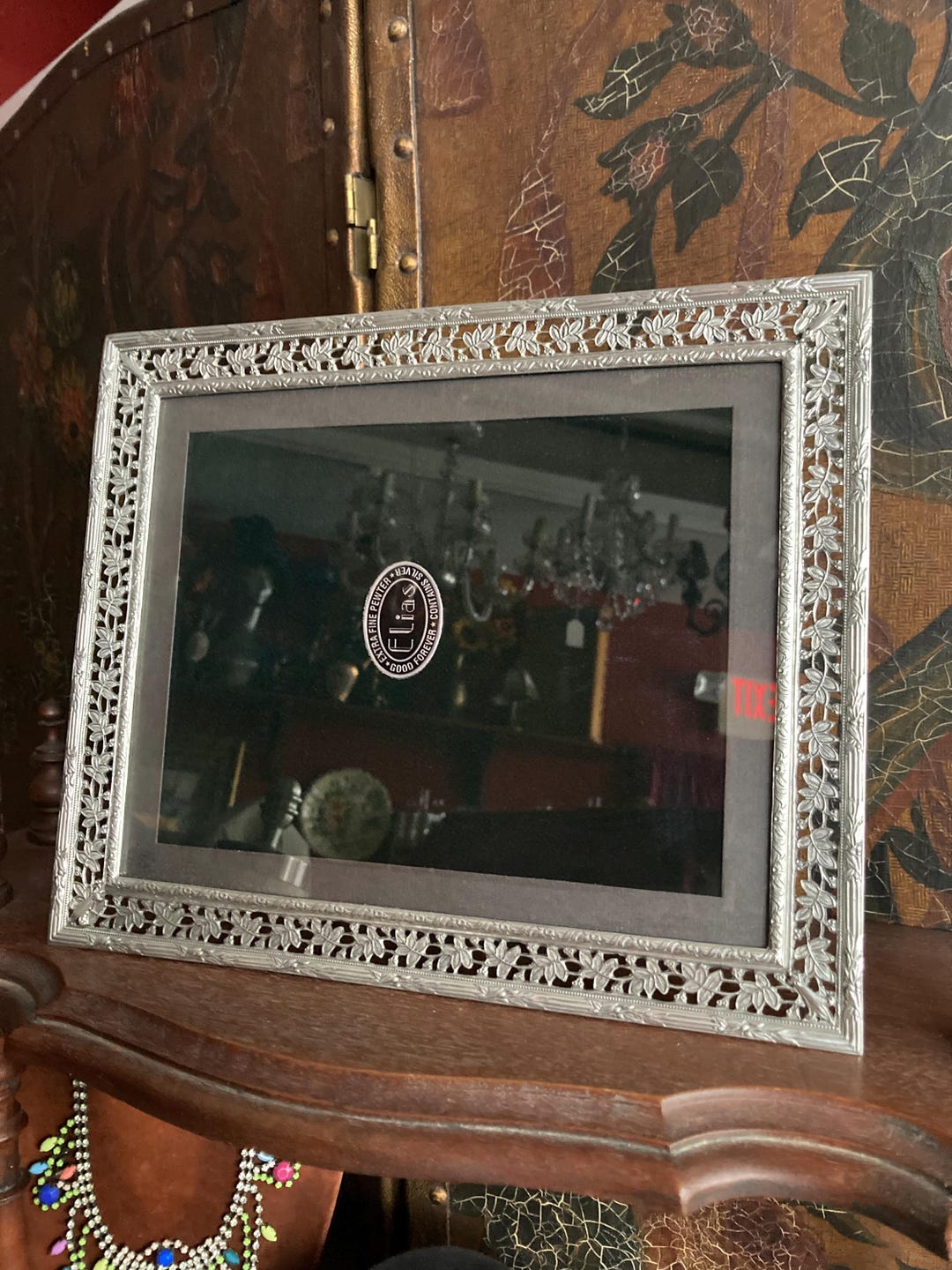 Victorian Frame, Simple, Elegant Frame, Elias Reproduction, Silver ...