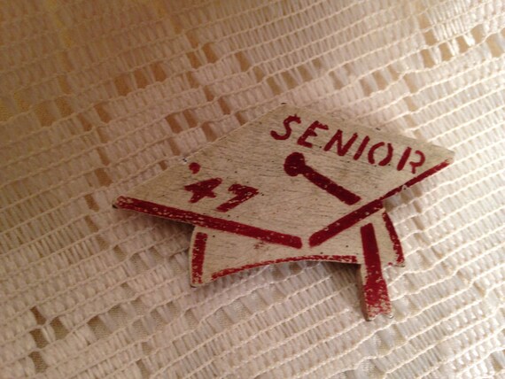 Antique Graduation Gift, Vintage Graduation Cap Pin, … - Gem