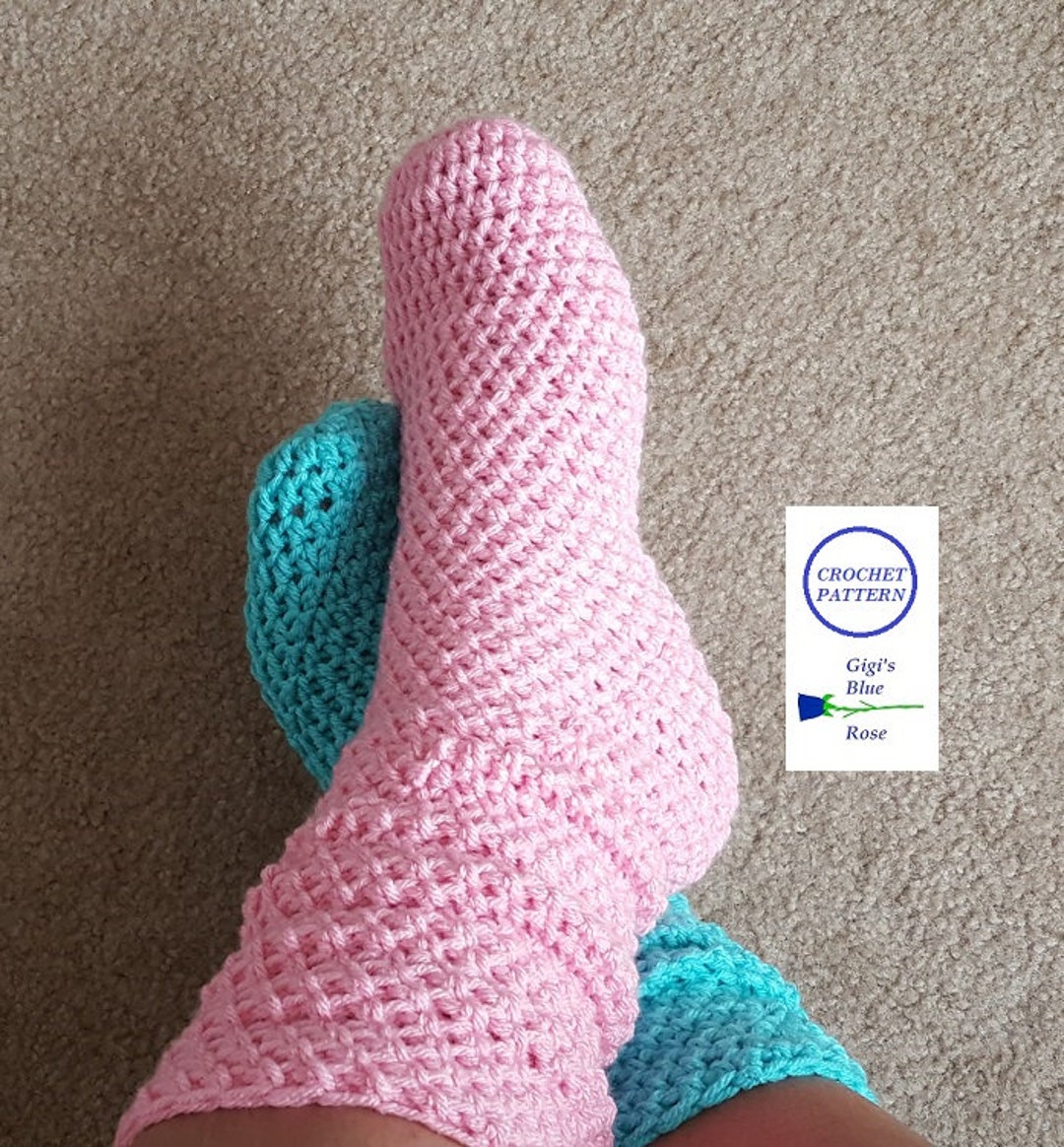 CROCHET Pattern/simple Sam Super Easy Crochet Sock Pattern/pdf Pattern ...