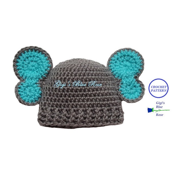 Crochet Elephant Hat - Etsy