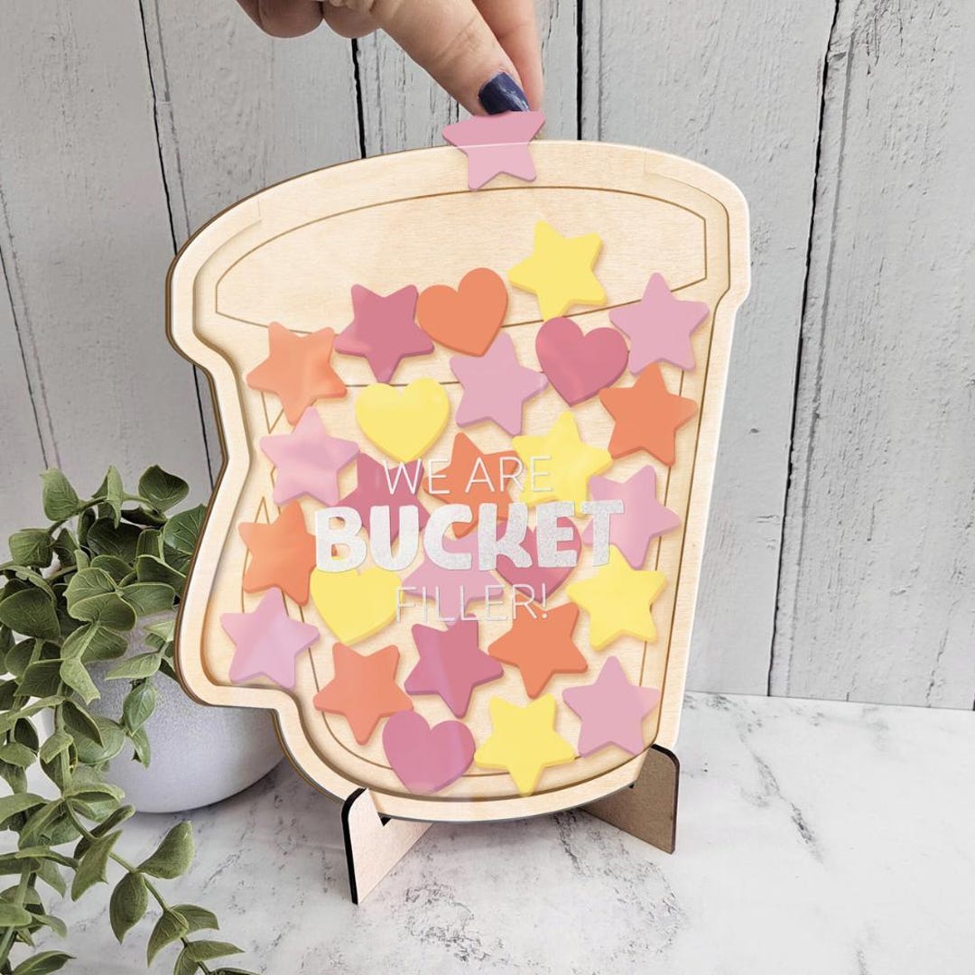 Positive Behavior Chart for Classroom, Reward Jar for Kid, Bucket ...