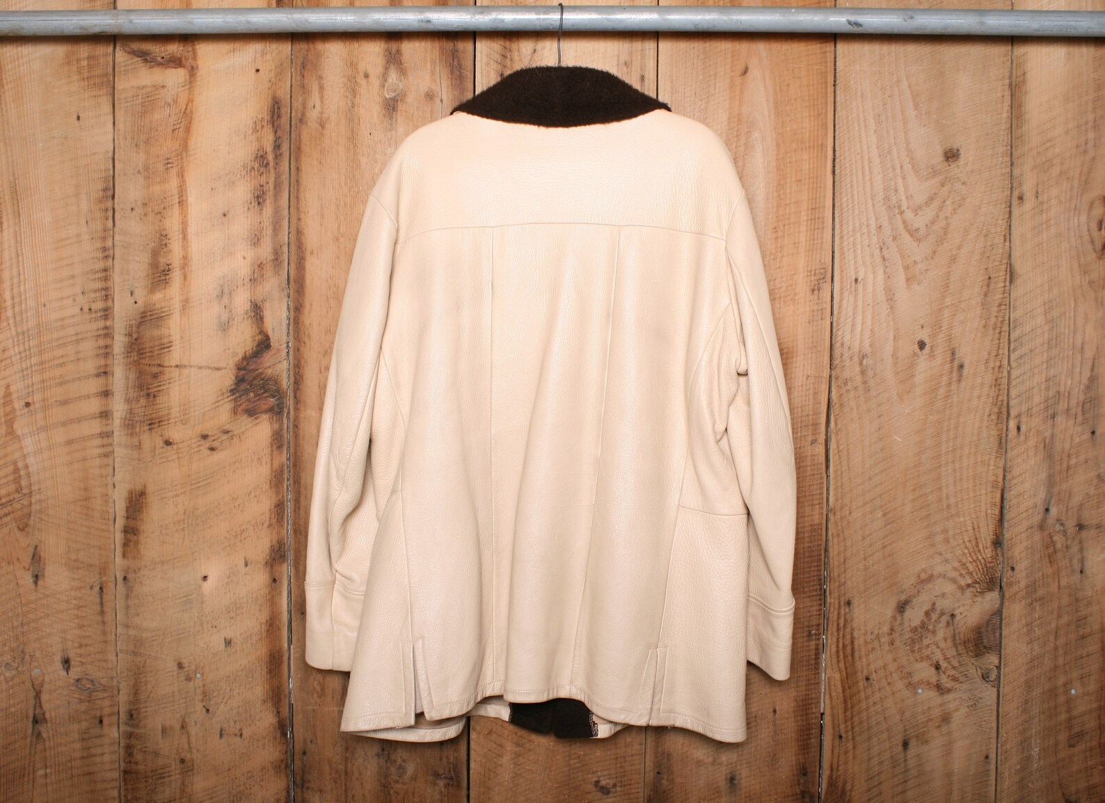 Sz. 46 Vintage MIDWESTERN SPORT TOGS Ivory Deerskin Leather - Etsy