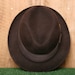Sz. 7 1/8 | Vintage CABLE CAR CLOTHIER Robert Kirk Ltd. Brown Felt ...