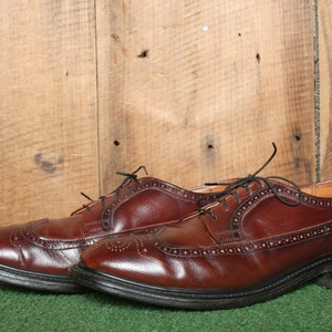 Sz. 9 D | Vintage THOM Mcan Bootmaster Classics Brown Leather Safety ...