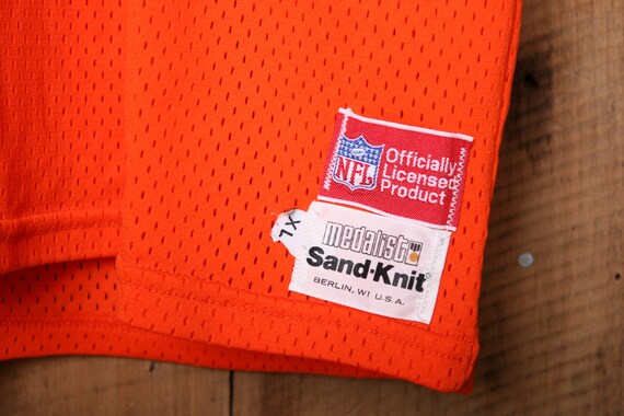 Men's Sz. L | Vintage 80's MEDALIST Sand-Knit Orange … - Gem