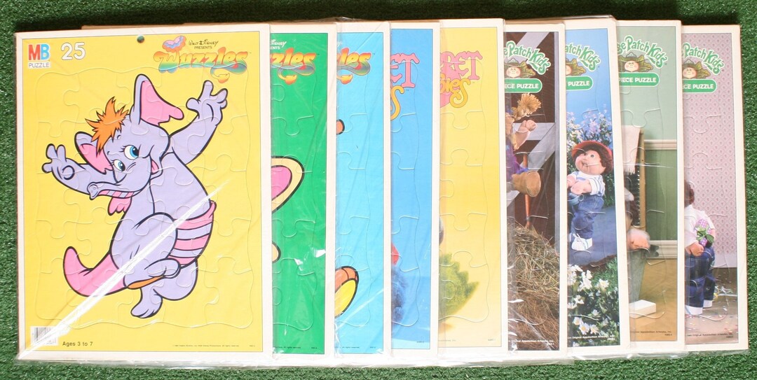 Vintage 80's MILTON BRADLEY Cabbage Patch Kids, Muppets Babies ...