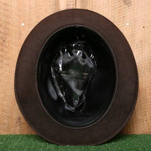 Sz. 7 1/8 | Vintage CABLE CAR CLOTHIER Robert Kirk Ltd. Brown Felt ...