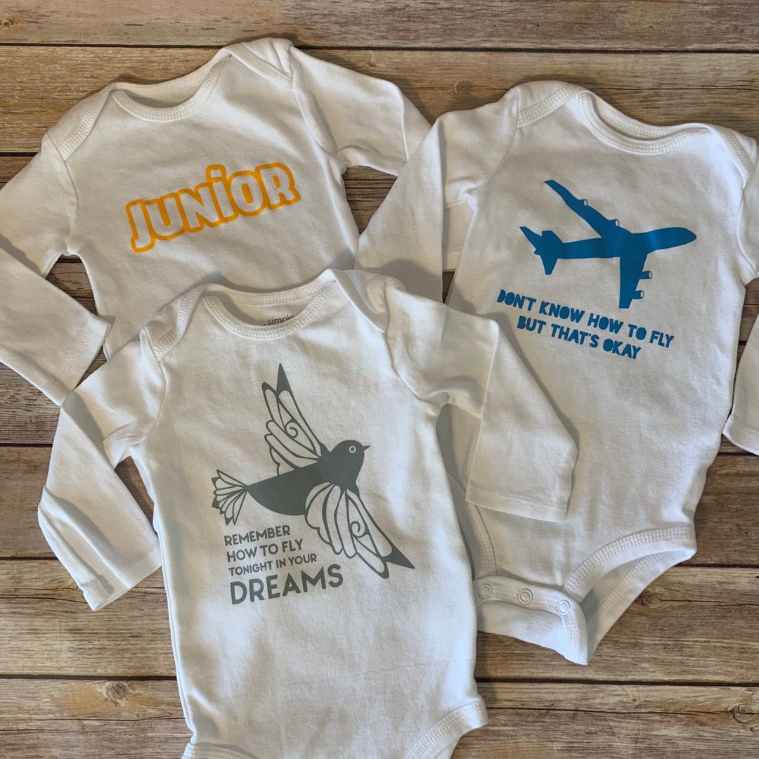 Widespread Panic Inspired Baby Bodysuit Set: Airplane, Bird, Junior - Etsy