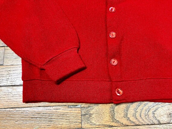 Vintage 60s/70s EUC Puritan Red Gary Player Orlon acr… - Gem