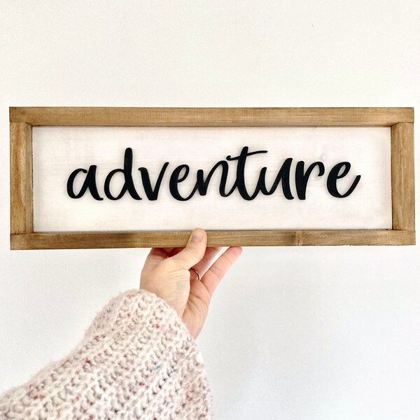 Rustic Wooden Sign - Etsy UK