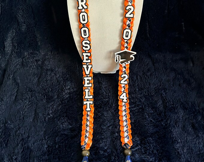 Pink Blossom Hawaiian Ribbon Lei,graduation Lei,anniversary Lei,wedding ...