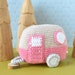 CROCHET PATTERN - CAMPER Trailer/ Amigurumi / Stuffed Doll / Easy ...