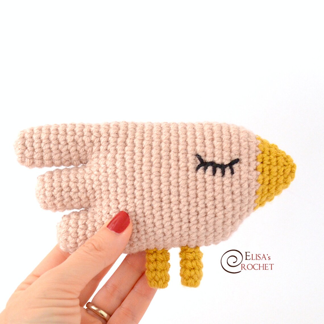 CROCHET PATTERN - Pinky BIRD Amigurumi Doll / Birdy / Stuffed Doll ...