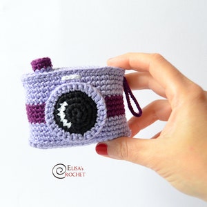 CROCHET PATTERN - Photo Camera Amigurumi Doll / Stuffed Doll / Easy ...