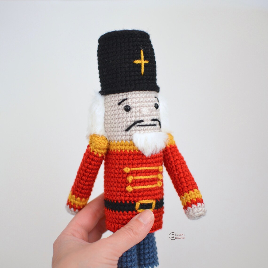 CROCHET PATTERN - NUTCRACKER / Amigurumi / Stuffed Doll / Easy ...