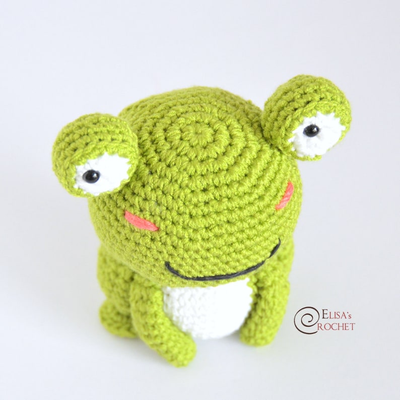 Baby FROG / Schema PDF per Amigurumi all'uncinetto / Solo in inglese ...