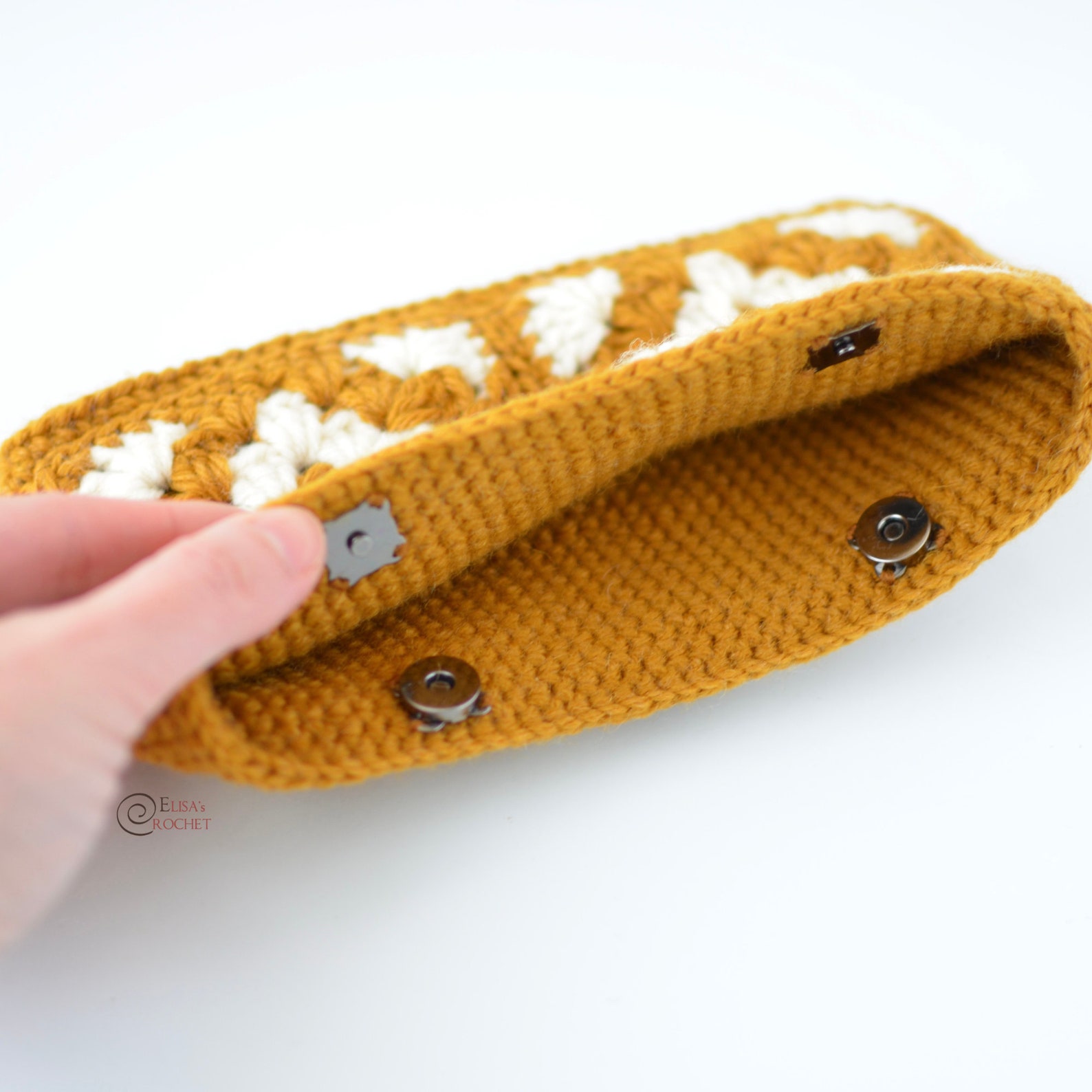 CROCHET PATTERN DIAMOND Pouch / Crochet / Bag / Purse / Case / Easy ...
