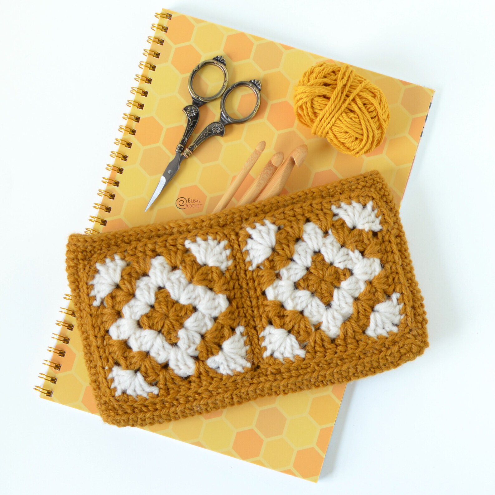 CROCHET PATTERN DIAMOND Pouch / Crochet / Bag / Purse / Case / Easy ...