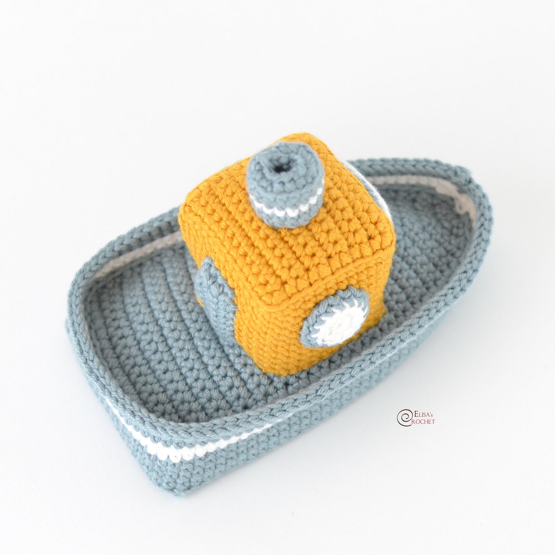 BOAT | PDF Amigurumi Crochet Pattern | English Onlyly - Etsy