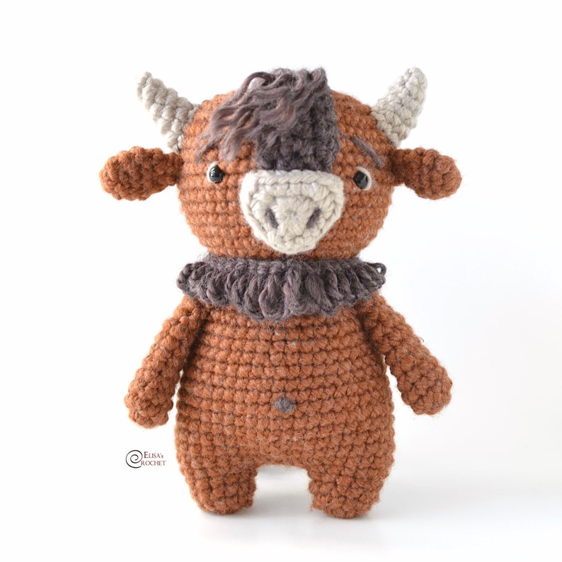 CROCHET PATTERN Cody the BISON / Amigurumi / Stuffed Toy / - Etsy