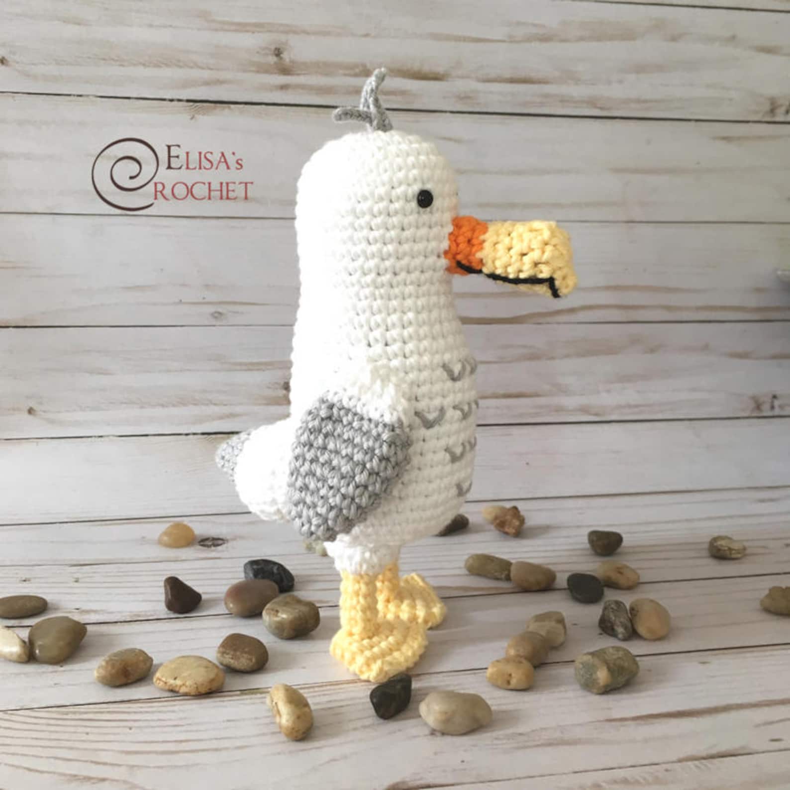 CROCHET PATTERN JONATHAN the Seagull Amigurumi Doll / - Etsy Canada