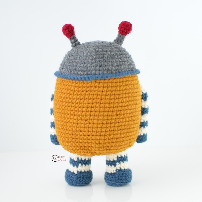CROCHET PATTERN Pixie the ROBOT / Amigurumi / Stuffed Toy / - Etsy Australia
