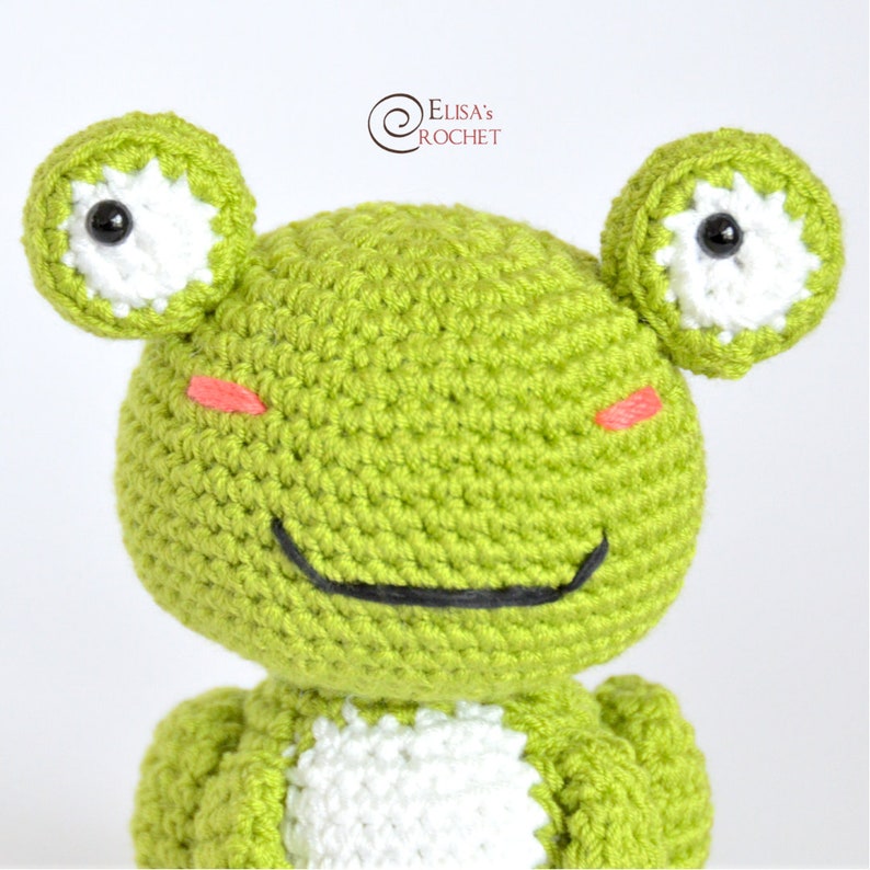 Baby FROG / Schema PDF per Amigurumi all'uncinetto / Solo in inglese ...
