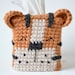 CROCHET PATTERN - TIGER Tissue Box Cover/ Holiday / Christmas / Animal ...