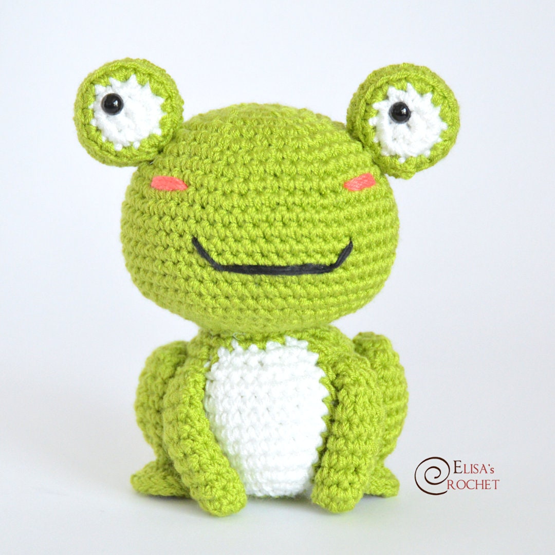 Baby FROG / Schema PDF per Amigurumi all'uncinetto / Solo in inglese ...
