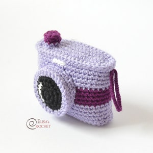 CROCHET PATTERN - Photo Camera Amigurumi Doll / Stuffed Doll / Easy ...