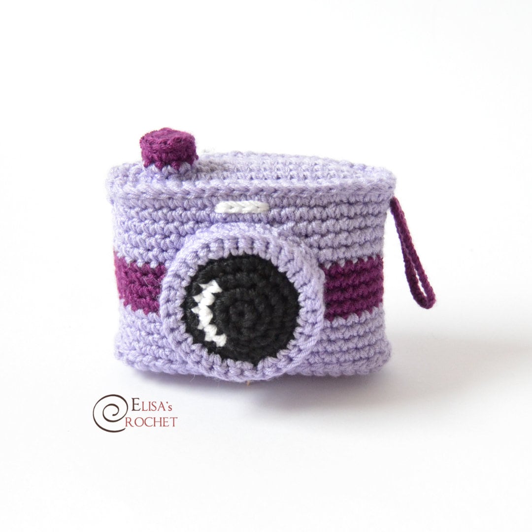 PHOTO CAMERA | PDF Amigurumi Crochet Pattern | English Only - Etsy