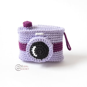 CROCHET PATTERN - Photo Camera Amigurumi Doll / Stuffed Doll / Easy ...