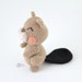 CROCHET PATTERN WOODY the Beaver Amigurumi / Stuffed Doll / Easy ...