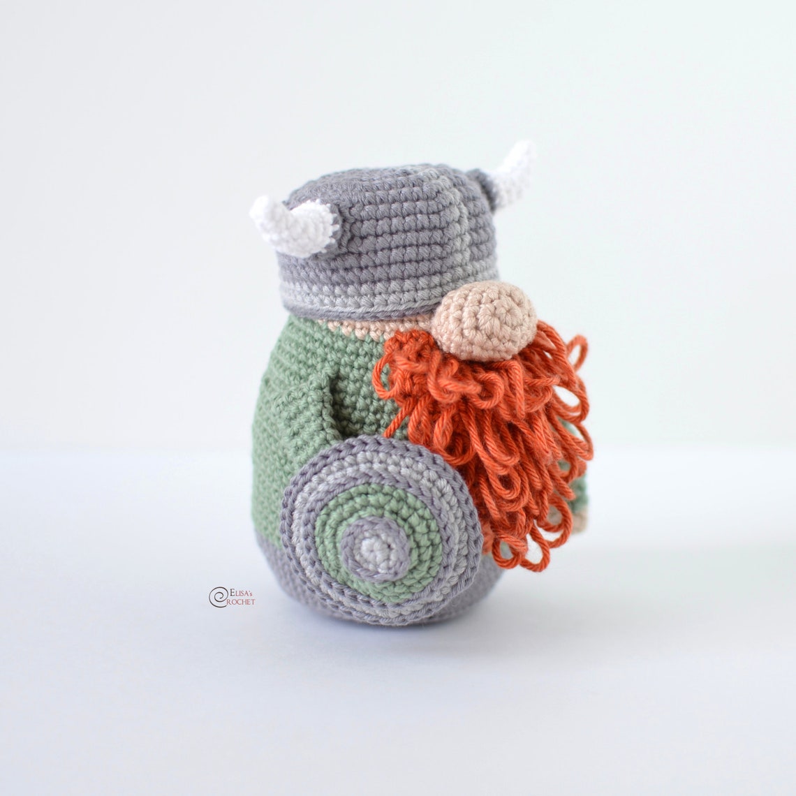 CROCHET PATTERN - VIKING Gnome/ Amigurumi / Stuffed Doll / Easy ...