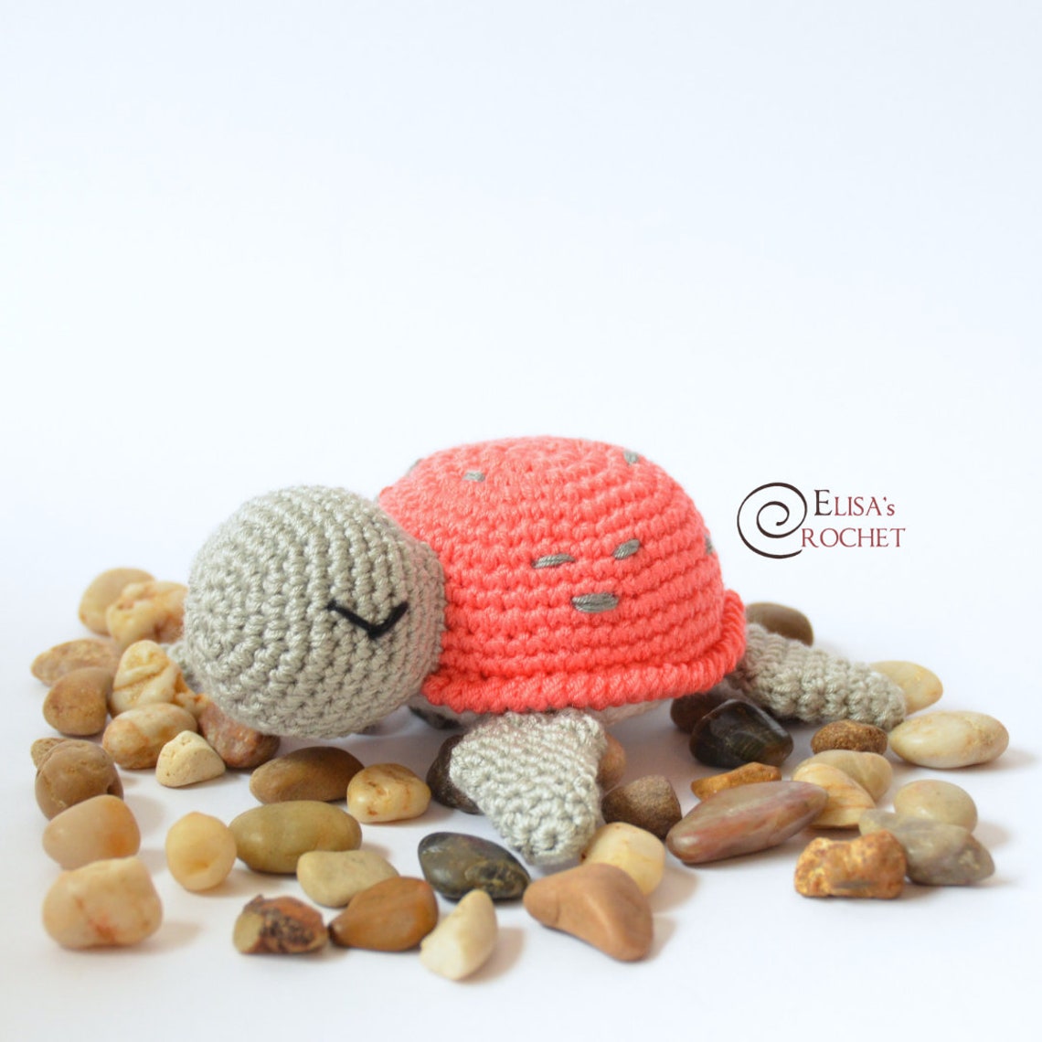 CROCHET PATTERN - Baby Sea TURTLE Amigurumi Doll / Ocean Creatures ...