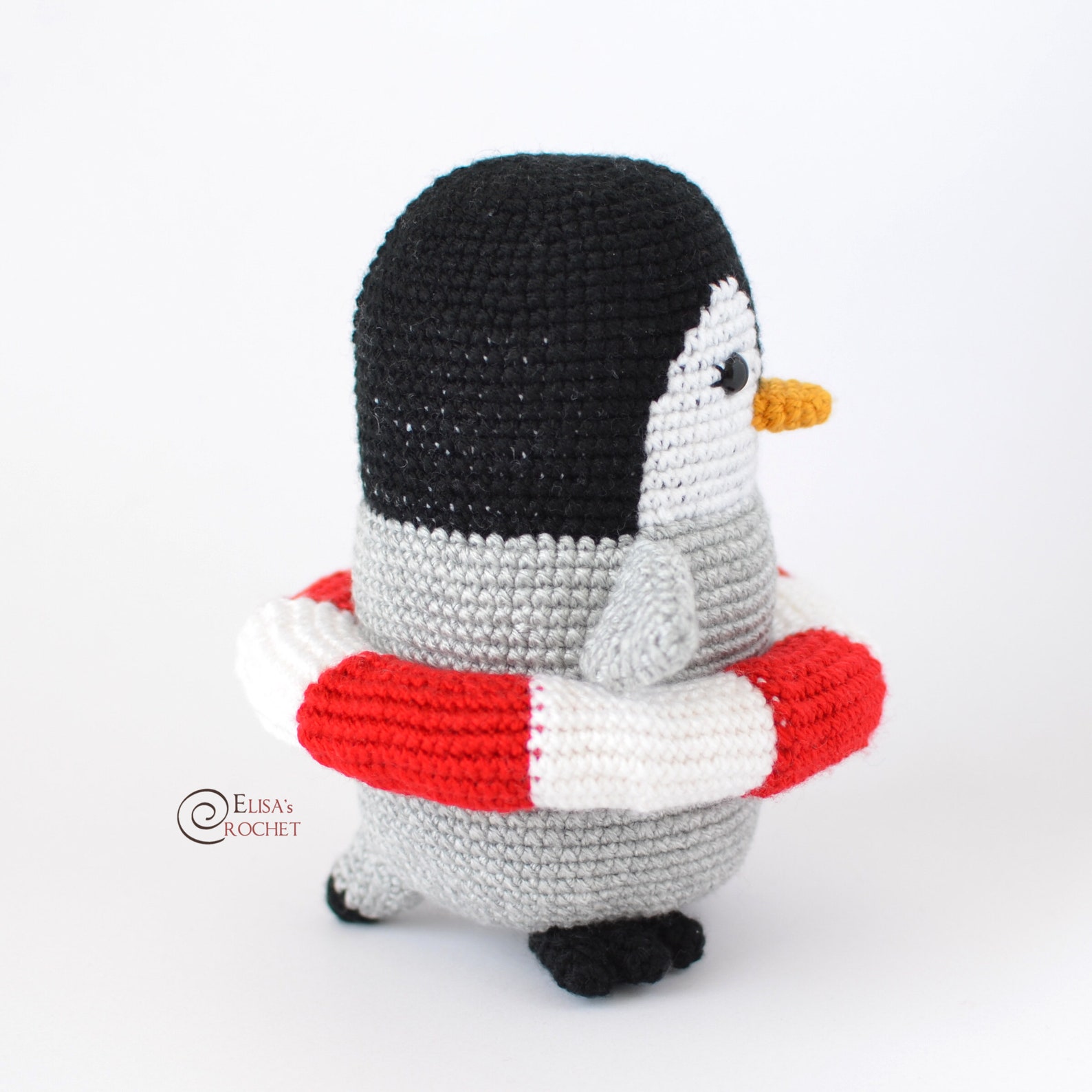 CROCHET PATTERN BENJI the Penguin Amigurumi / Stuffed Doll / | Etsy