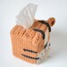 CROCHET PATTERN - TIGER Tissue Box Cover/ Holiday / Christmas / Animal ...
