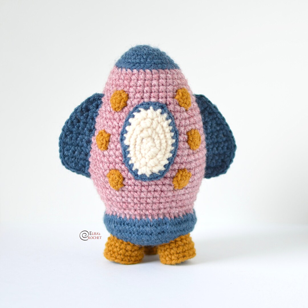CROCHET PATTERN - SPACESHIP / Amigurumi / Stuffed Toy / Outer Space ...